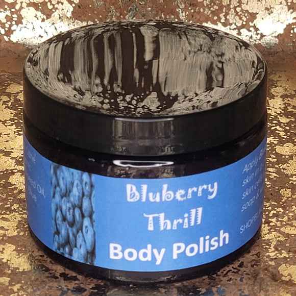 Blueberry Thrill Body Polish – Black Butterfly Bath & Body