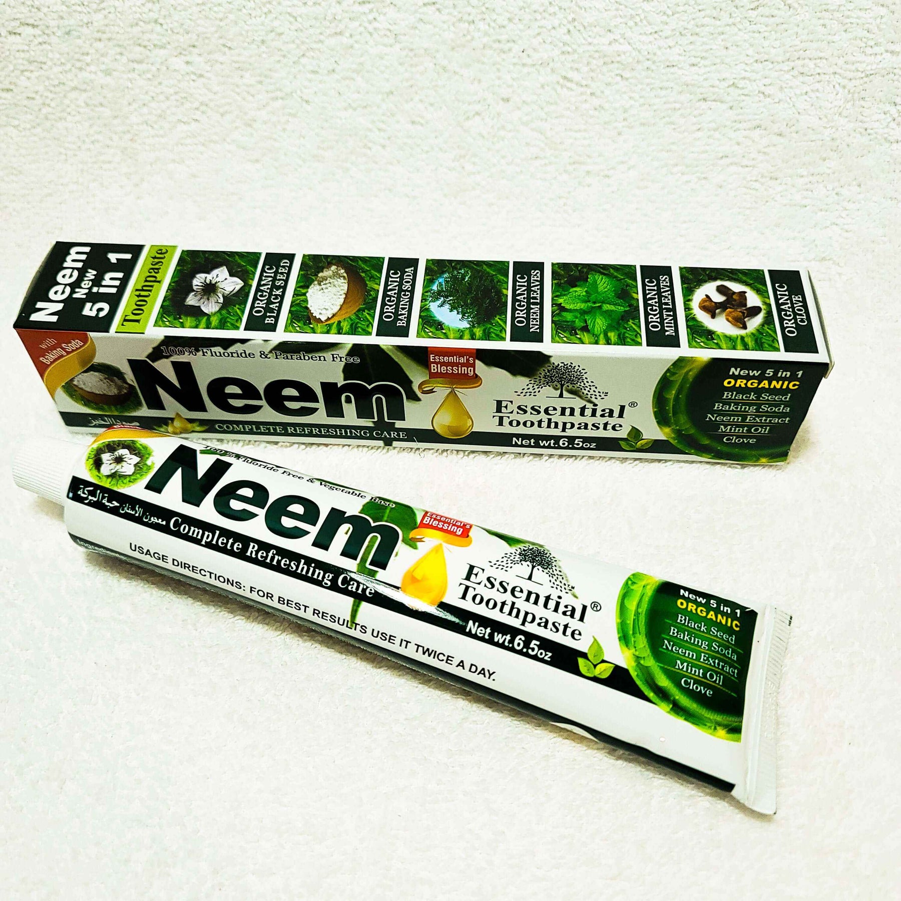 Neem Essential Toothpaste – Black Butterfly Bath & Body